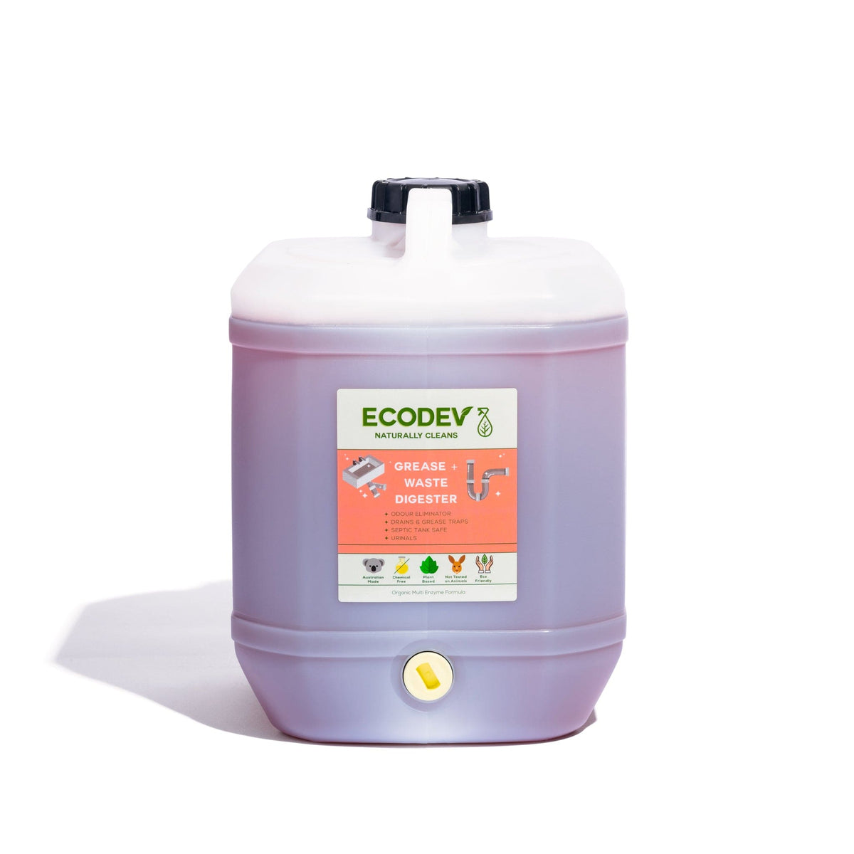 Grease & Waste Digester 20 Litre Bottle For Sale - Ecovio – Enzyme ...